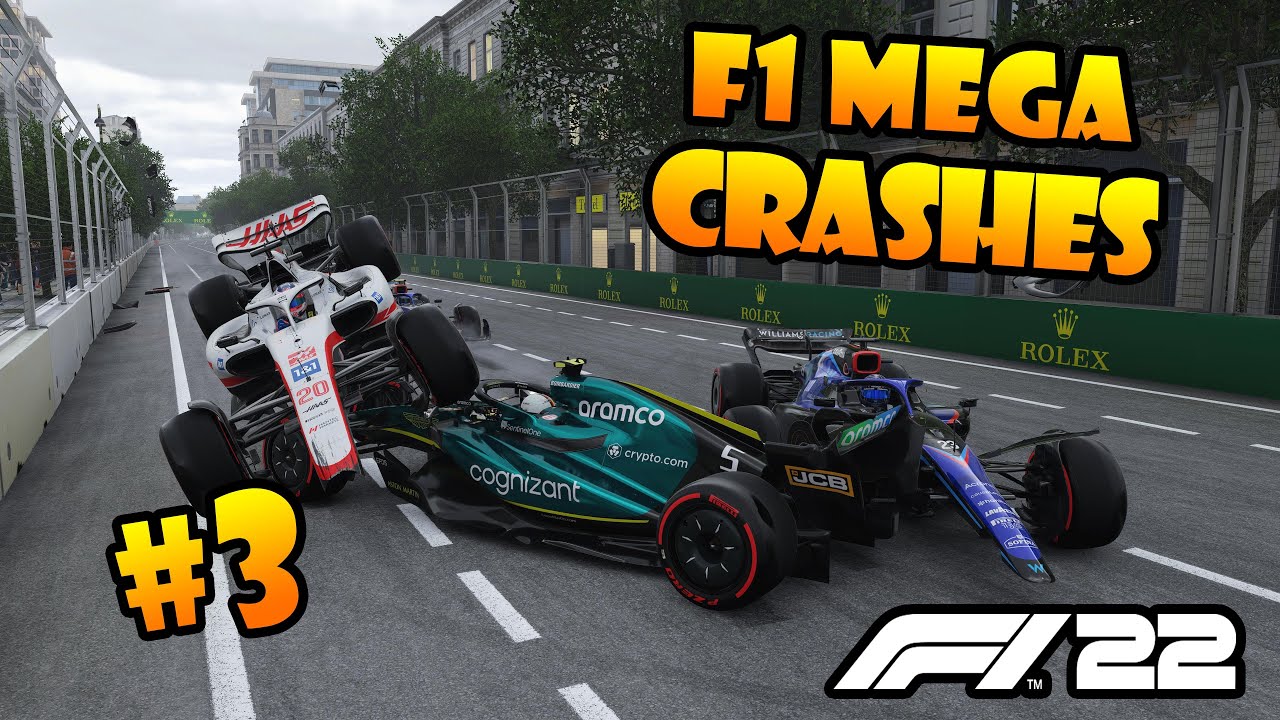 F1 Mega Crashes 3 Youtube