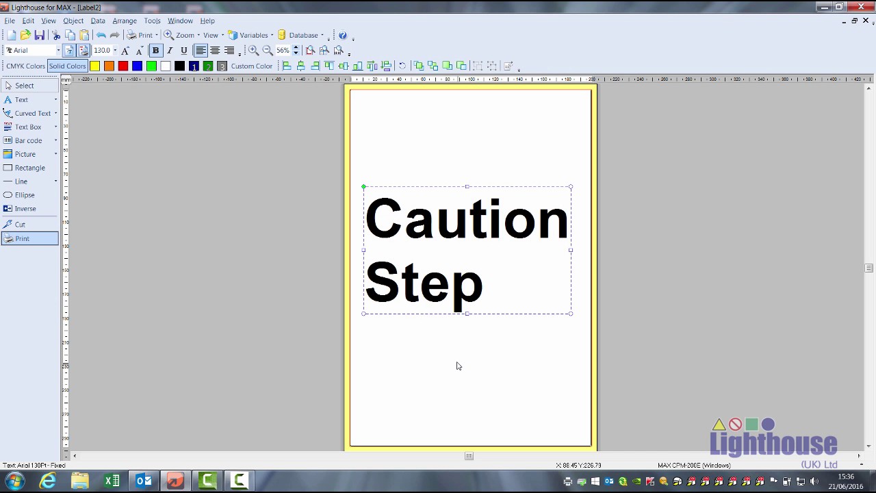 Lighthouse Cpm 200 Inserting And Editing Text Youtube