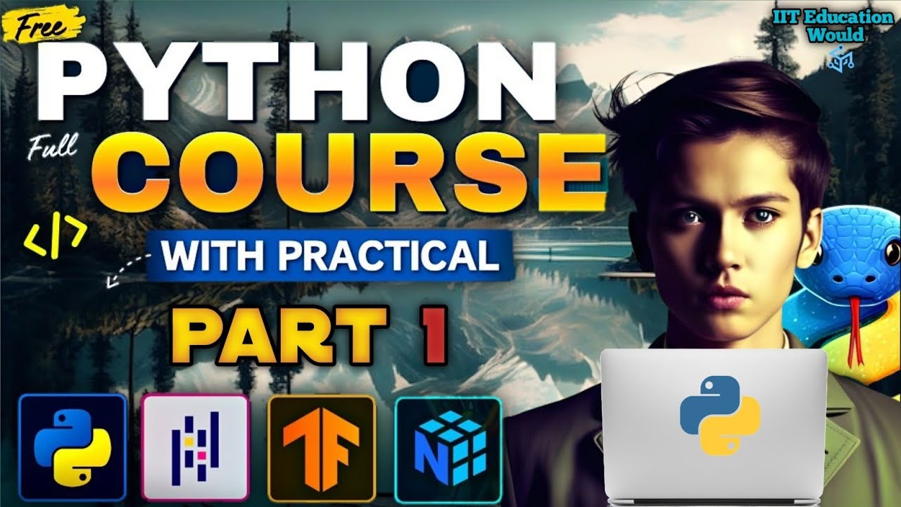 Python Full Course In Hindi Part 1 Interaction Iit Education