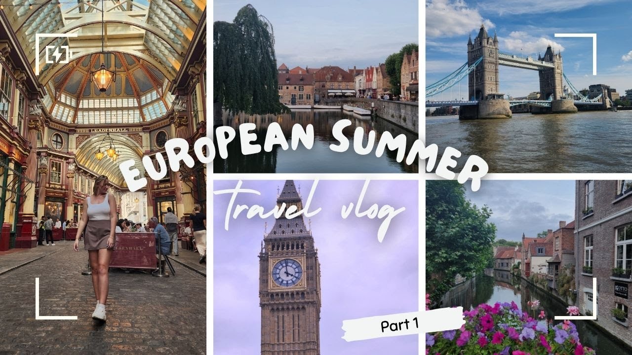 European Summer Vlog Part 1 Youtube
