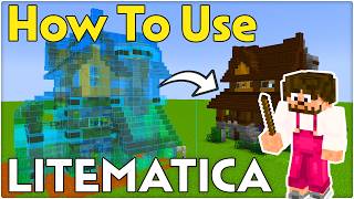Minecraft Litematica How To Download Import Paste Litematica Tutorial