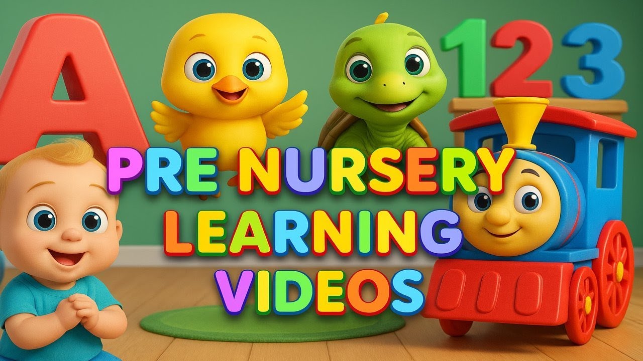 Pre Nursery Learning Videos Youtube