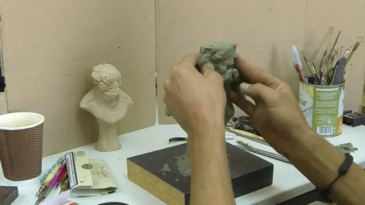 Creature Bust Sculpting Timelapse Youtube