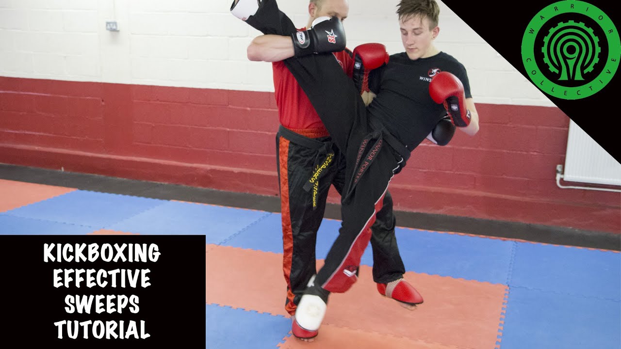 Kickboxing Effective Sweeps Tutorial Youtube