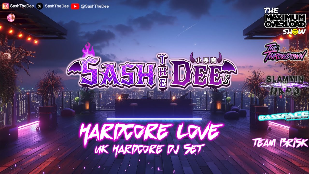 Hardcore Love Sessions Uk Hardcore Set Mixed By Sash Dee Youtube