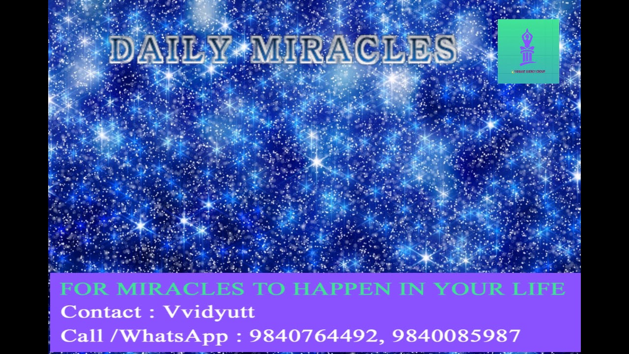Daily Miracles Youtube
