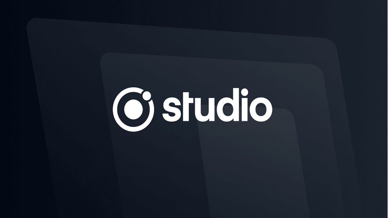 Ionic Studio Complete Tutorial Youtube