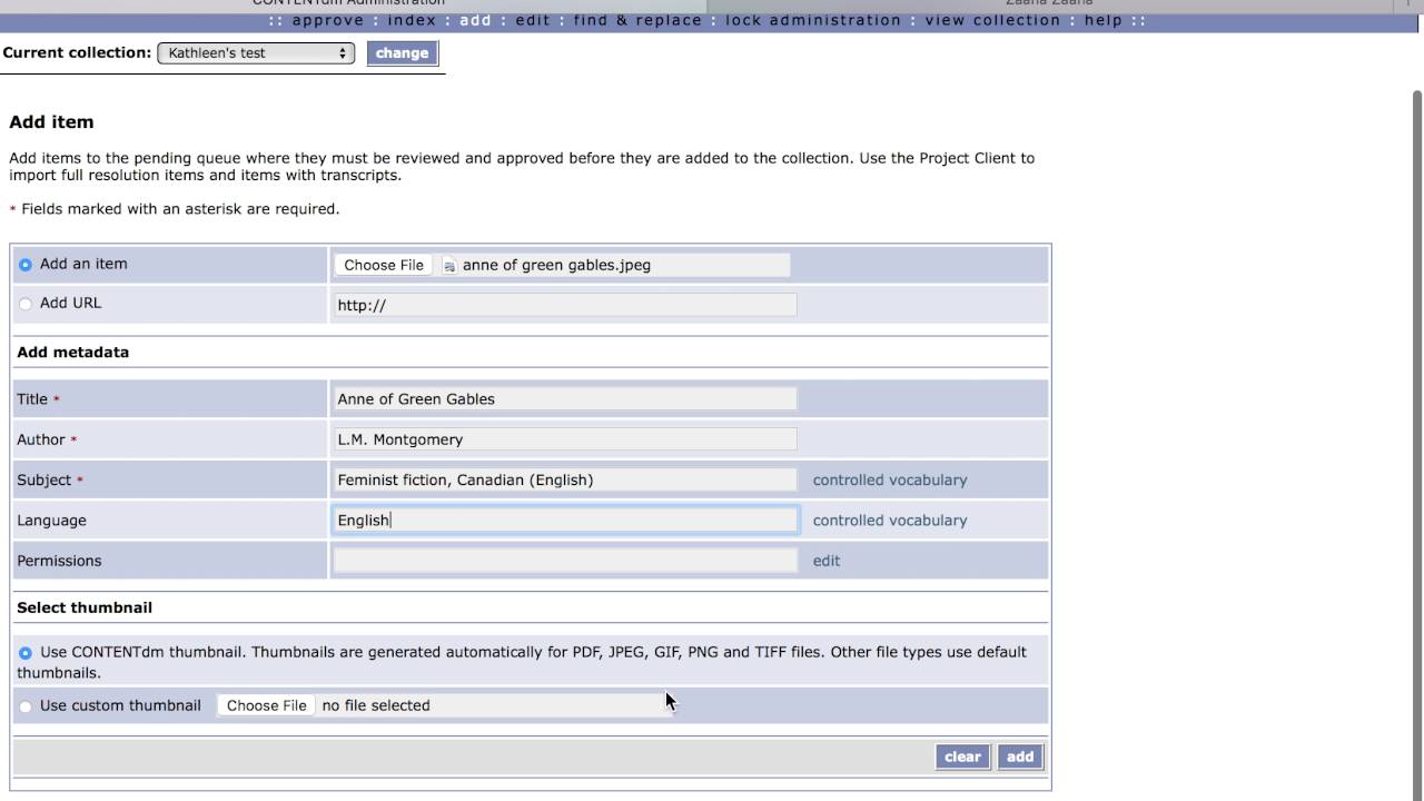Contentdm Tutorial 3 Youtube