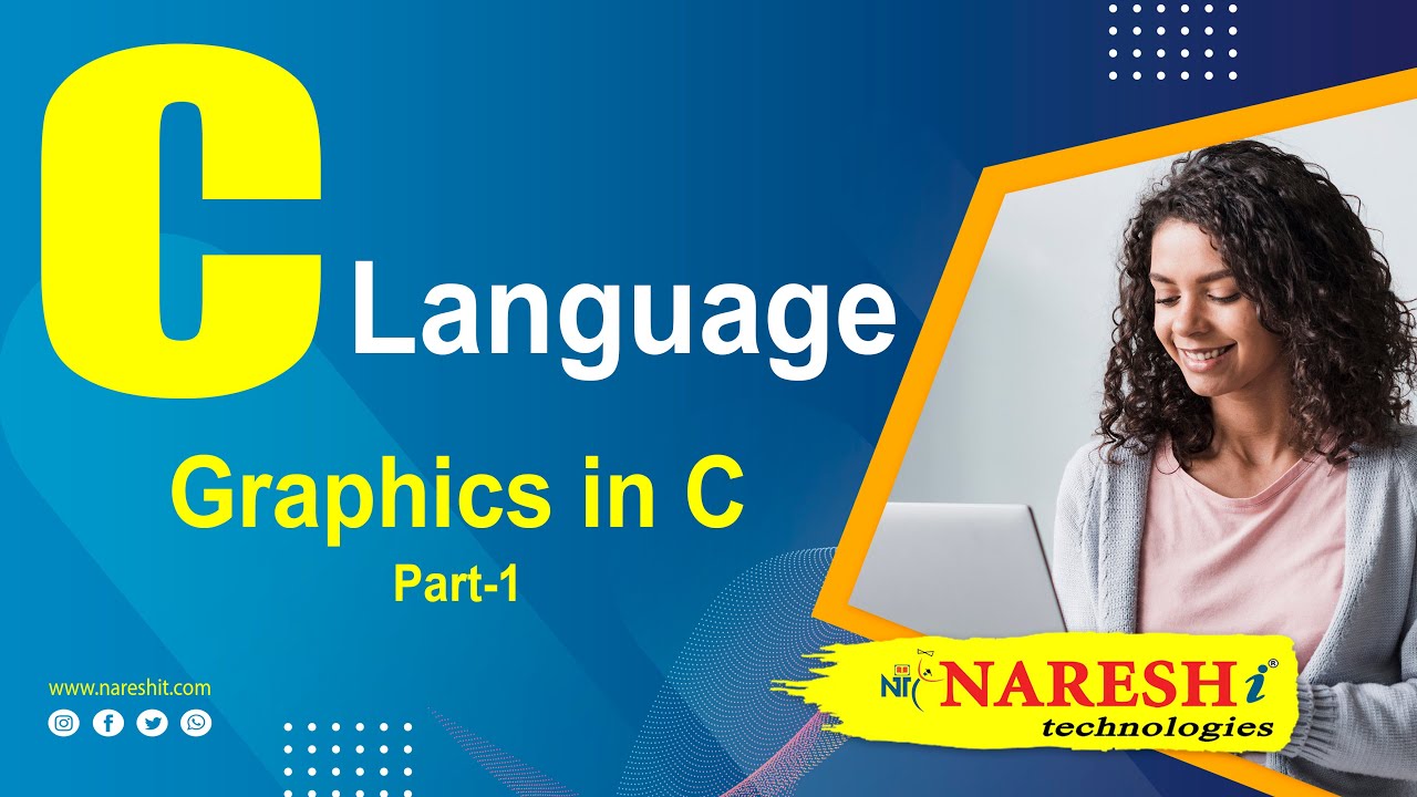 Graphics In C Language Part 1 C Language Tutorial Youtube