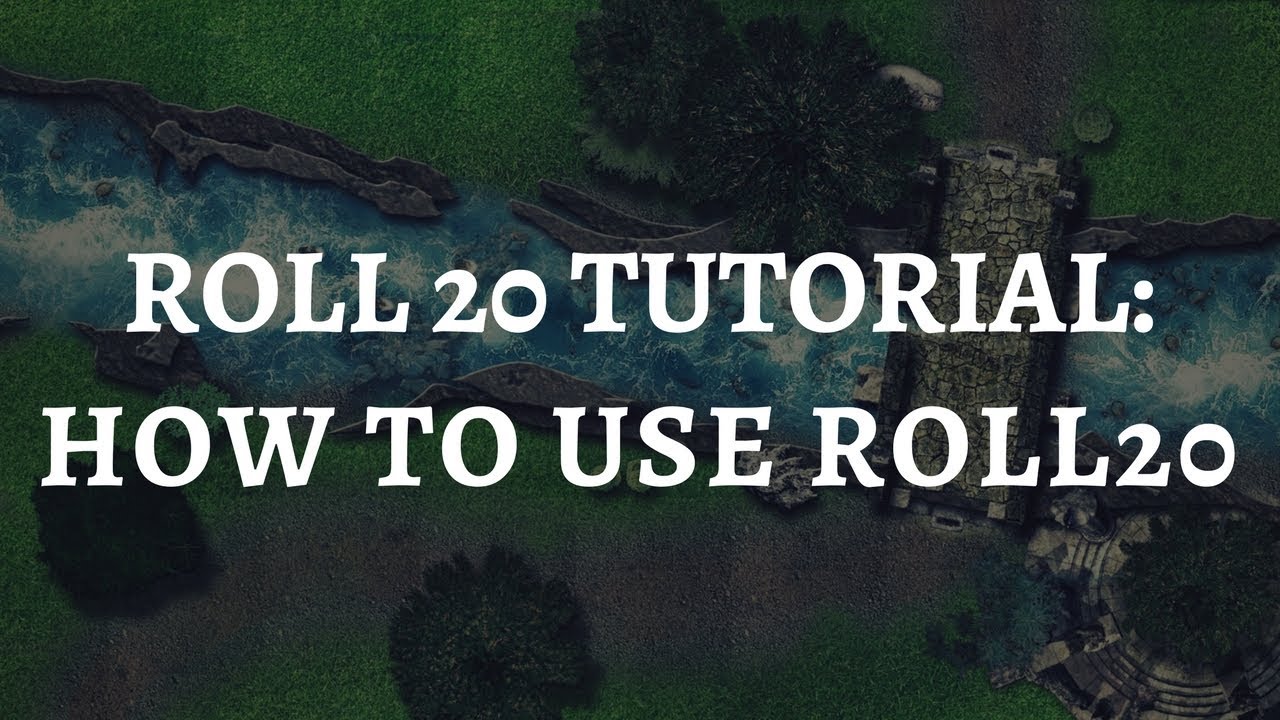 Roll20 Basic Tutorial How To Use Roll20 Youtube