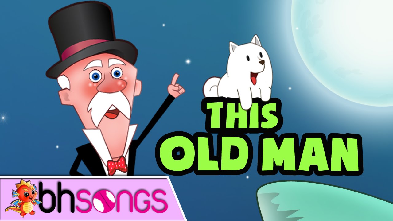 This Old Man Lyrics Nursery Rhymes Kids Songs Ultra 4k Music Video