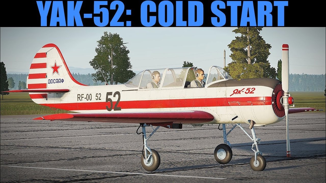 Yak 52 Cold Start Tutorial Dcs World Youtube