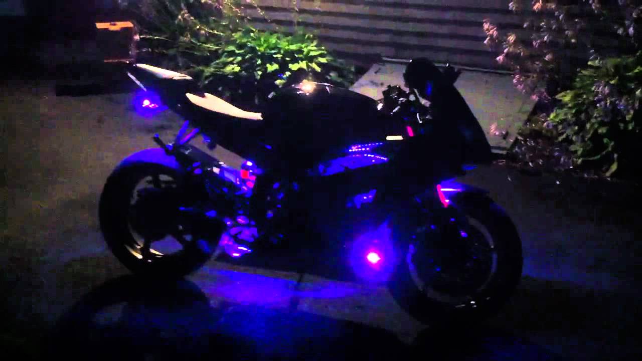 Yamaha R6 Led Light Kit Youtube