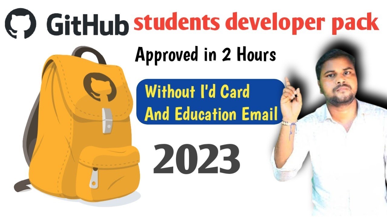 How To Apply Github Students Developer Pack 2023 Approved In 2 Hours