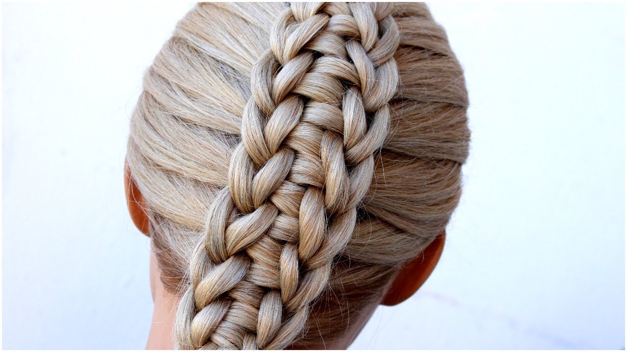 Double Knotted Braid 亞 Wedding Prom Updo Hair Tutorial By Another