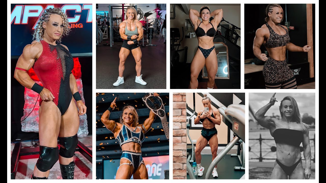 Jordynne Grace Muscle Girl Profesional Wrestler Powerlifter