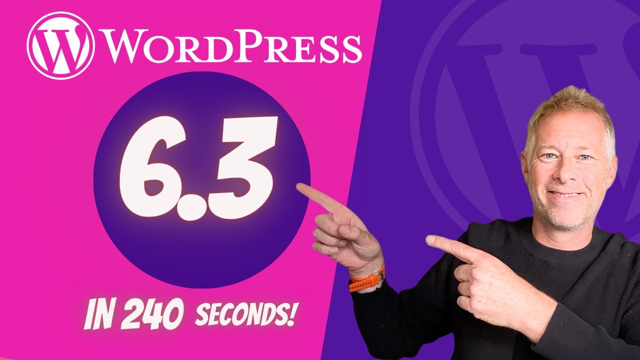 Wordpress 6 3 Explained In 240 Seconds рџ ґ Youtube