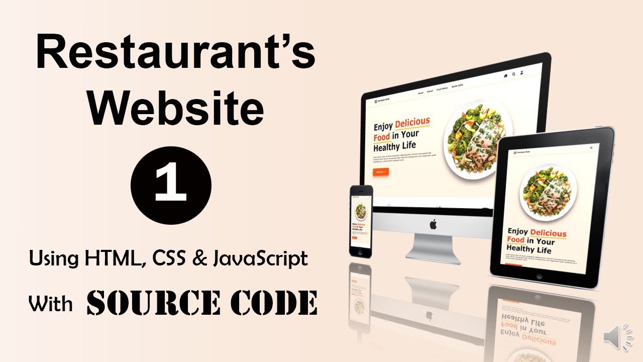 Pt 1 Restaurant S Website Html Css Javascript Fully