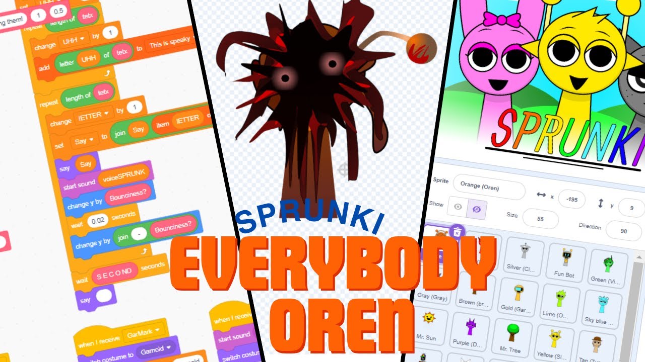 How To Make Bug Tutorial Incredibox Sprunki All Oren Scratch Youtube