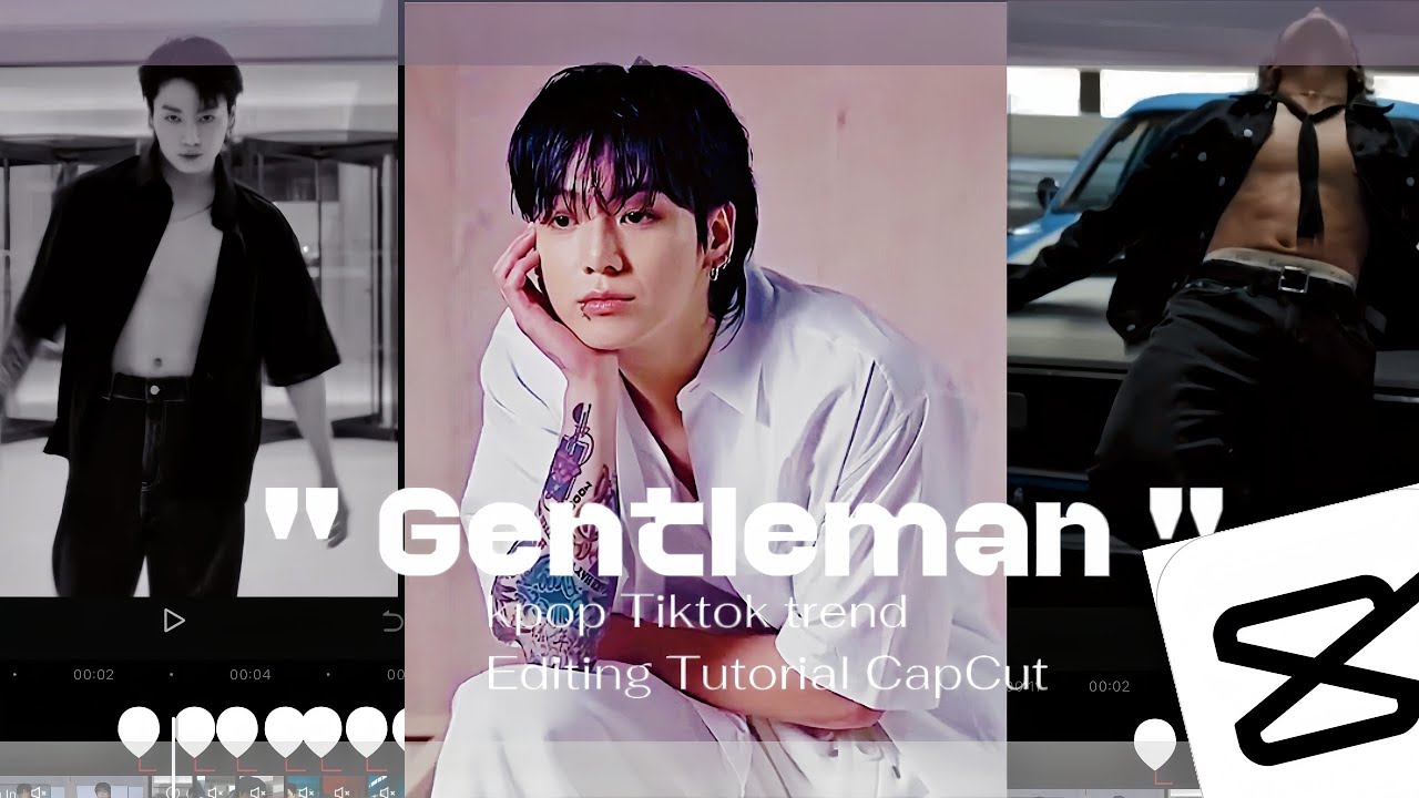 Gentleman Kpop Tiktok Trend Capcut Editing Tutorial Jungkook