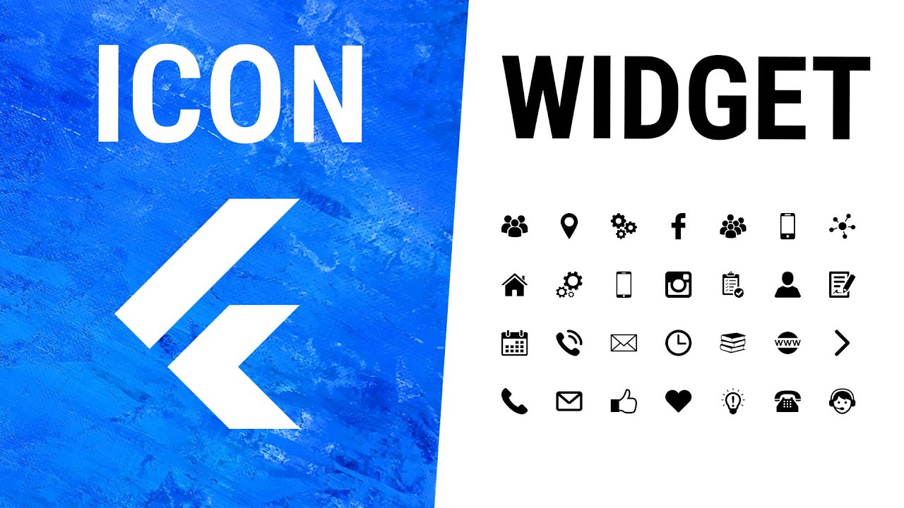 Flutter Icon Widget Youtube