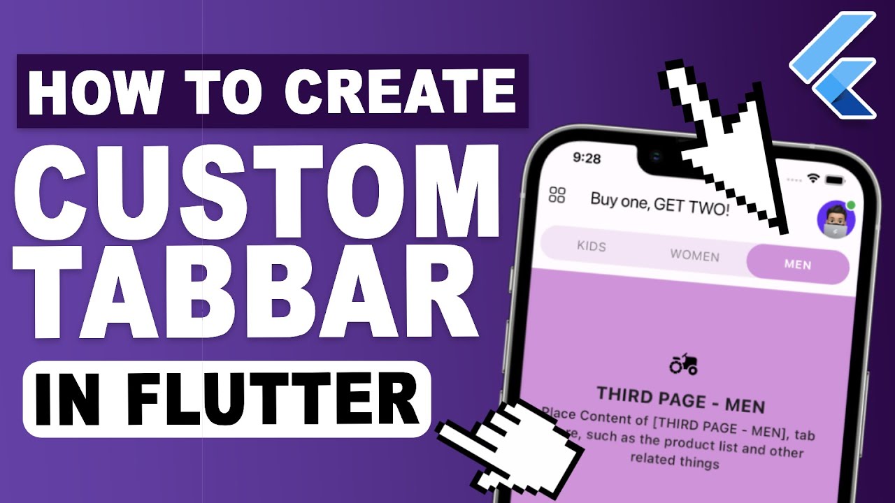 Create An Animated Custom Tabbar Widget In Flutter Easy Efficient