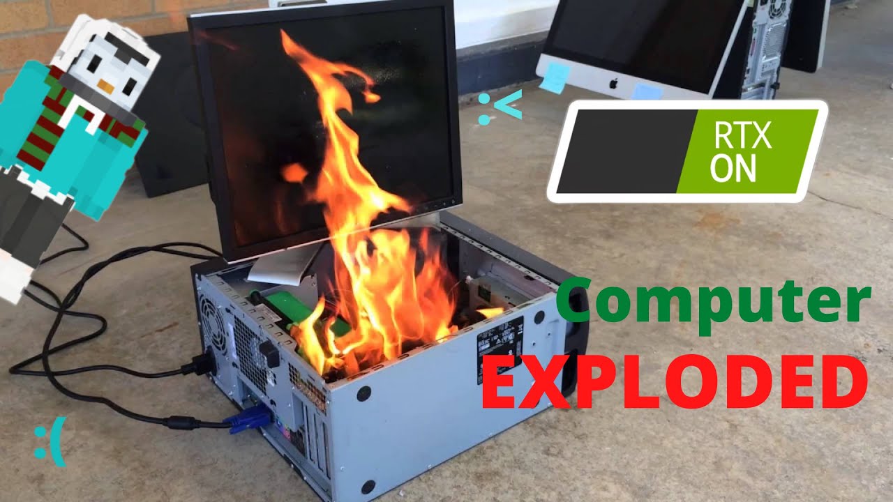 Playing Minecraft With Rtx On But My Pc Explodes Youtube