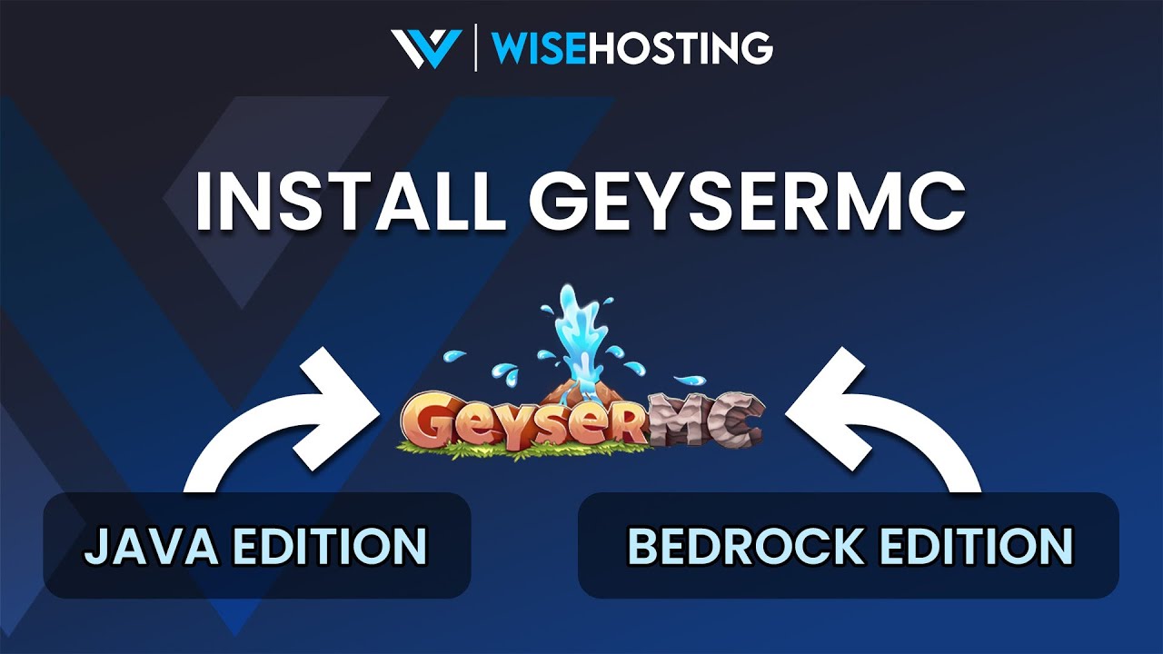 How To Install Geysermc To Your Server For Java Bedrock Crossplay Youtube