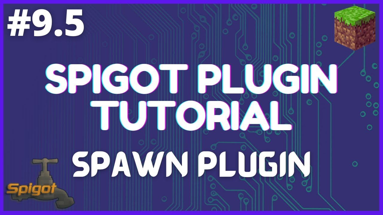 Spigot Plugin Development 10 Spawn Plugin Youtube