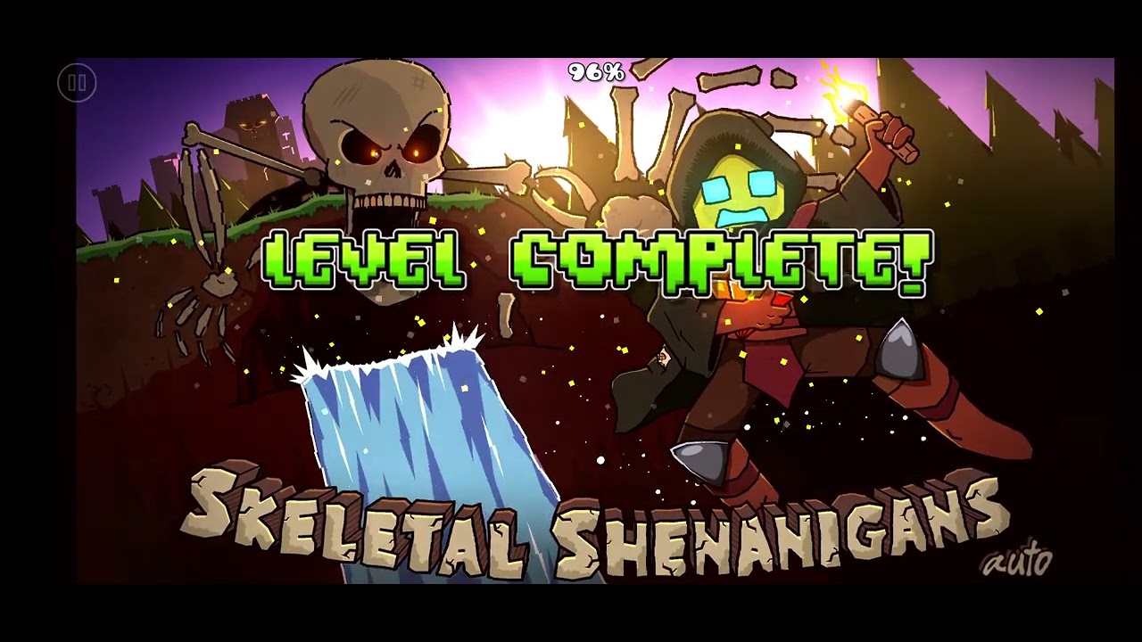 Full Skeletal Shenanigans Geometry Dash Youtube