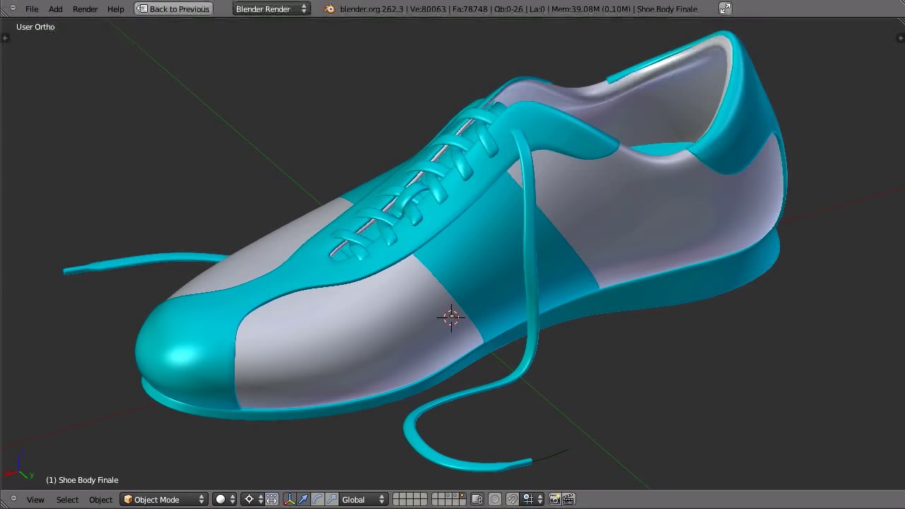 Shoe Modeling In Blender Part 01 Youtube