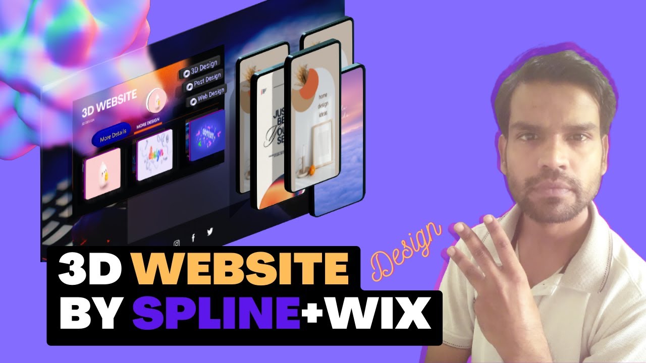 How To Create 3d Website Design By Spline Wix No Code Blog