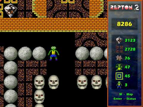 Repton 2 Shrine 05 18 Level 16 Youtube