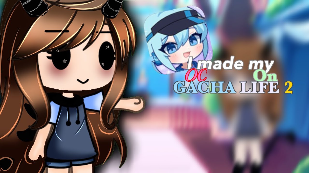 I Made My Oc In Gacha Life 2 New Gacha Game Luniluni Youtube