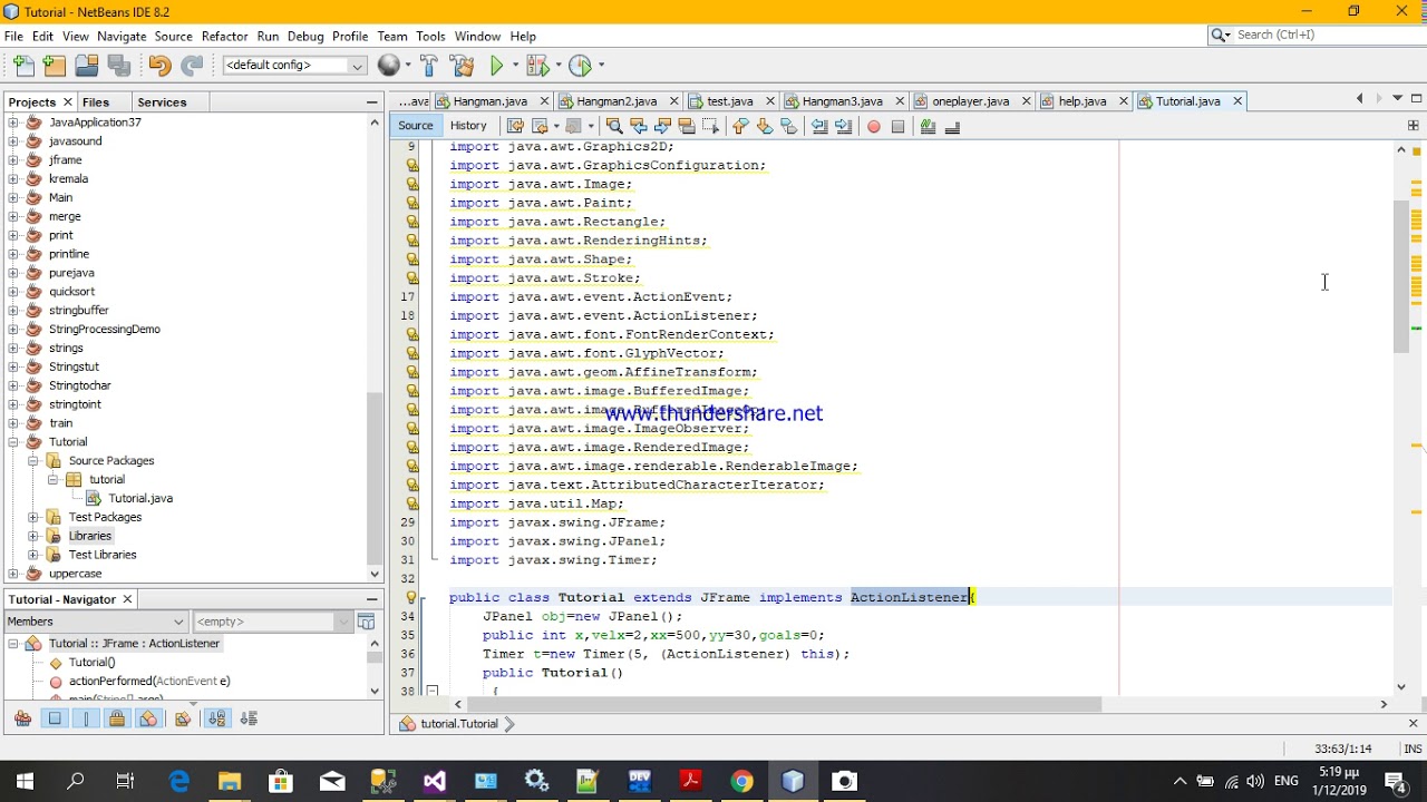 Java Animation With Graphics Swing Tutorial Actionlistener Youtube