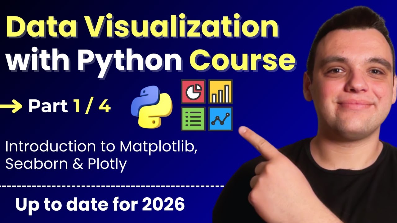 Data Visualization With Python Course 2026 Part 1 Introduction To