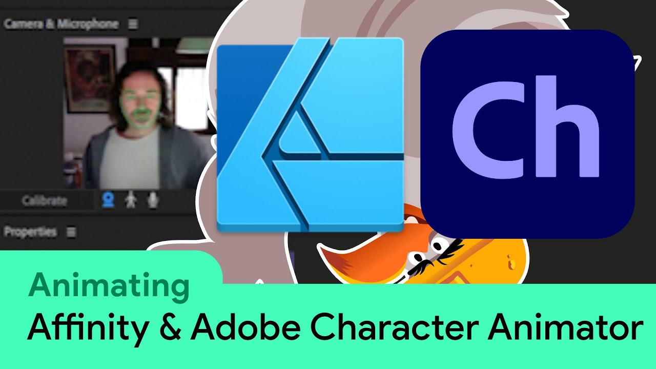 Affinity And Adobe Character Animator Tutorial Youtube