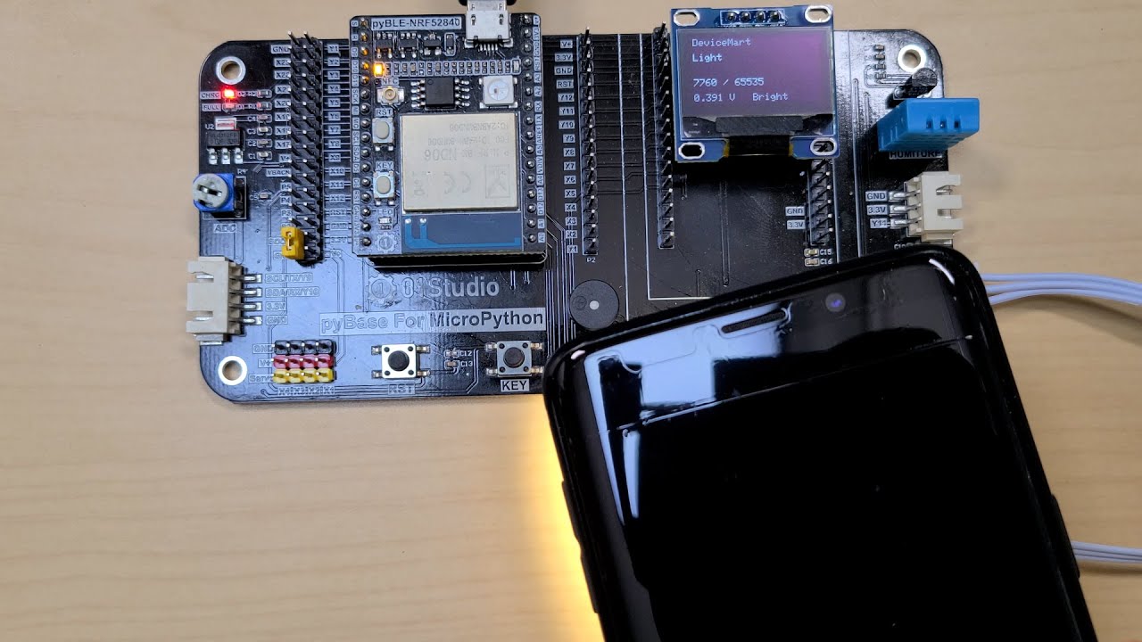 Controlling A Light Sensor On Circuitpython Youtube