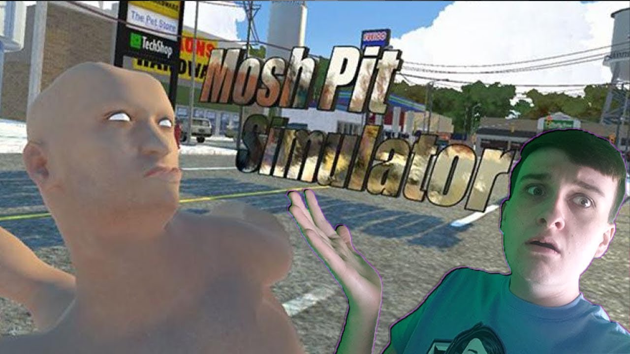 Weirdest Vr Experience Ever Mosh Pit Simulator Youtube