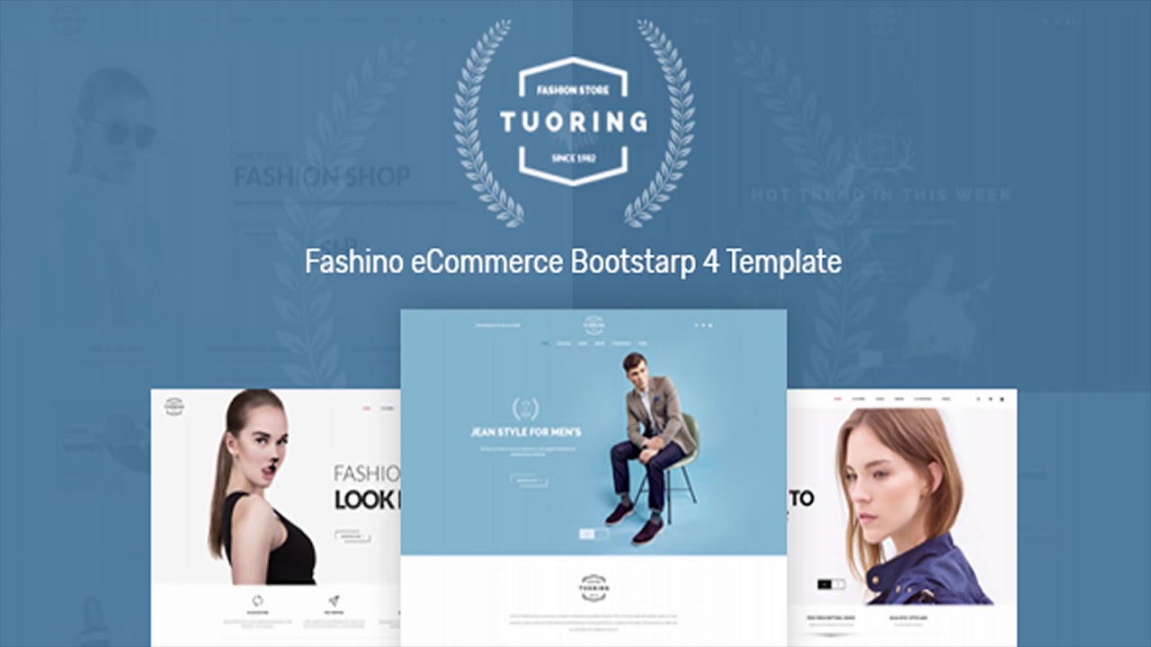 Tuoring Fashion Ecommerce Bootstrap 4 Template Themeforest Website