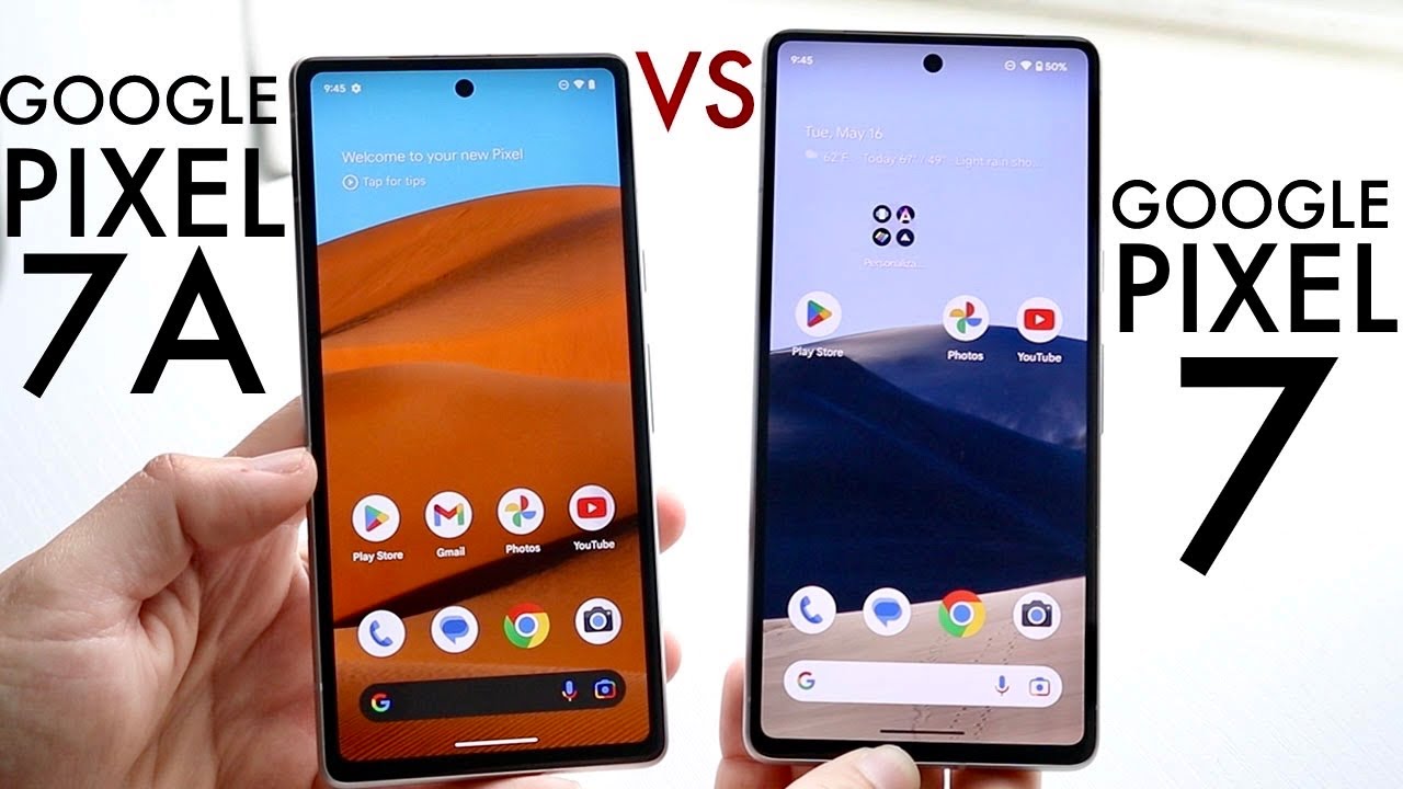 Google Pixel 7a Vs Google Pixel 7 Comparison Review Youtube