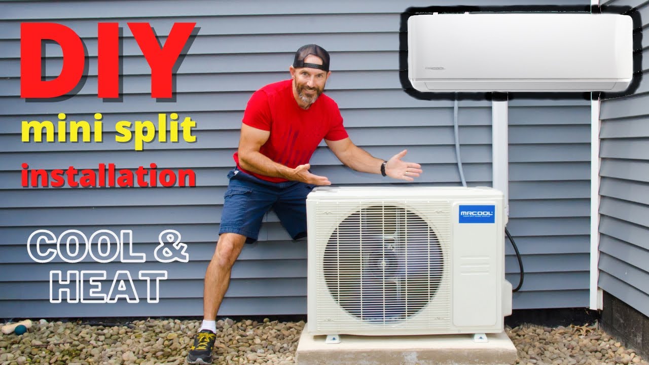 How To Install A Mr Cool Diy Mini Split Air Conditioner Step By Step