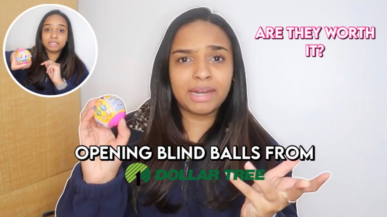 Opening Surprise Blind Balls From Dollar Tree Princy J Youtube