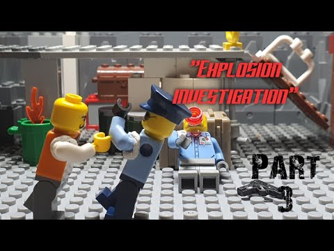 Part 3 Explosion Investigation Lego Stopmotion Youtube