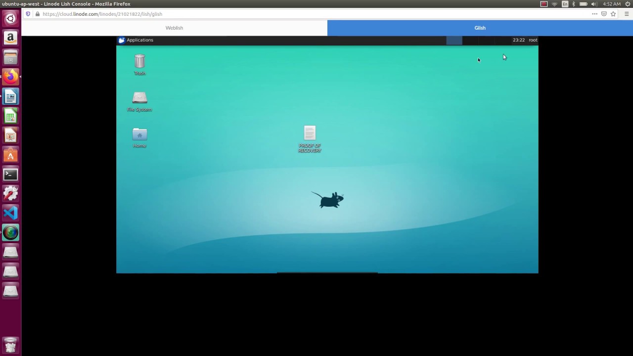 Linode Getting Started Gui Setup Backup Restore Youtube