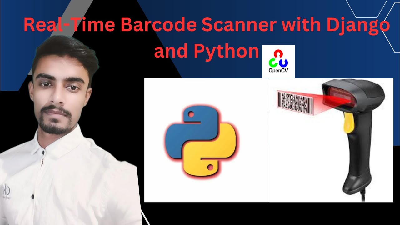 Real Time Barcode Scanner With Django And Python With Source Code Youtube