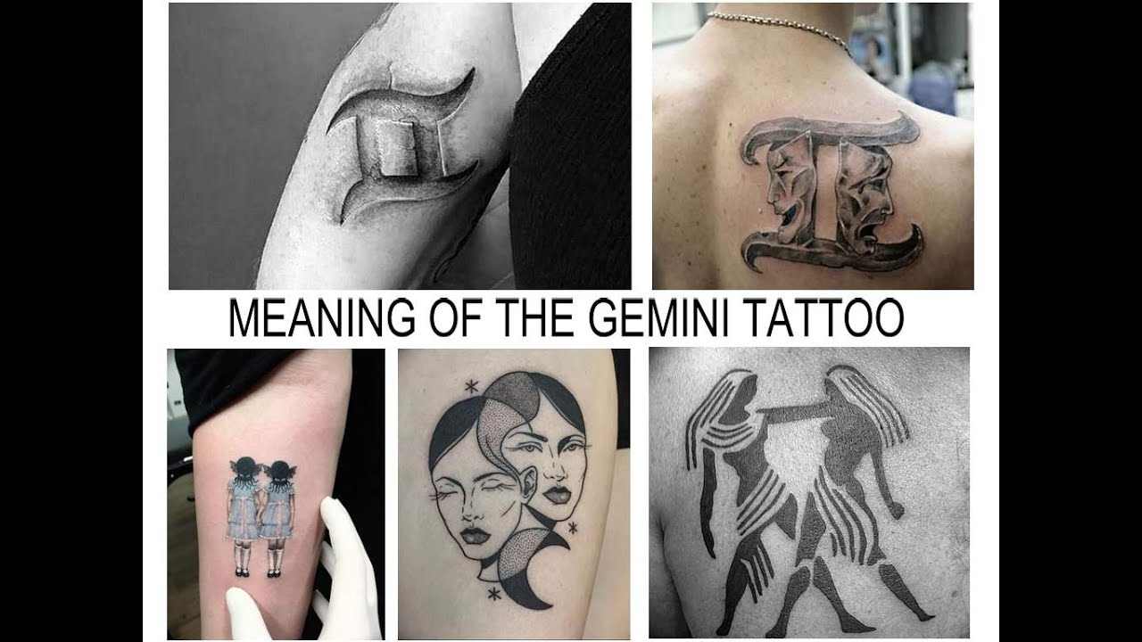 Unique Gemini Tattoos Formenery