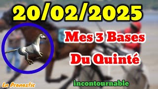 Pronostics Pmu Mes 3 Bases Incontournable Vendredi 21 F C3 A9vrier 2025