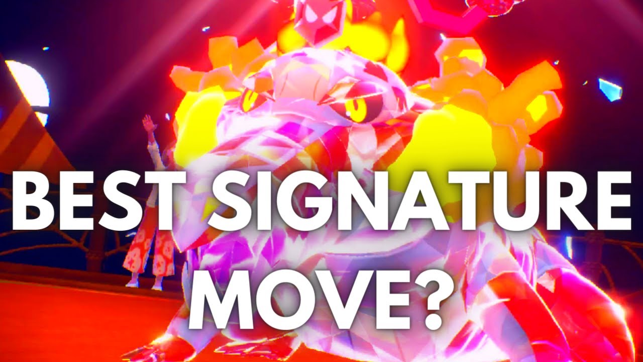 Skeledirge Signature Move Torch Song Pokémon Scarlet Violet