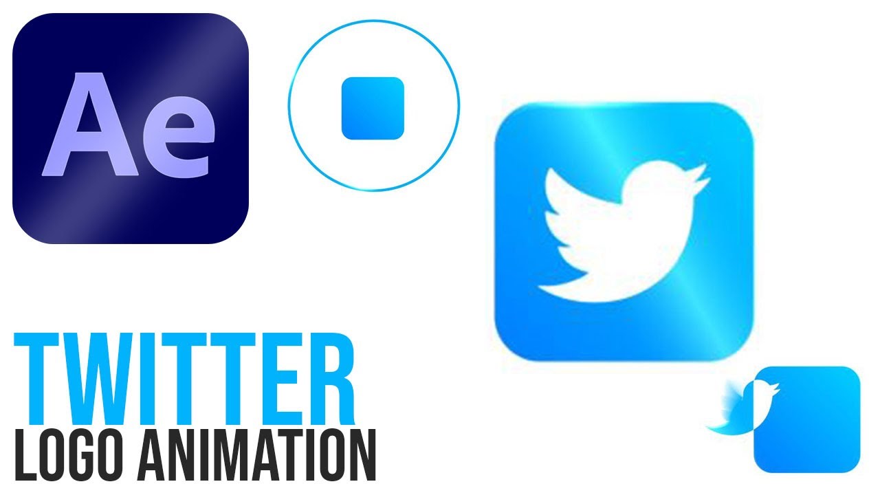 Twitter Logo Animation In Adobe After Effects After Effects Tutorial